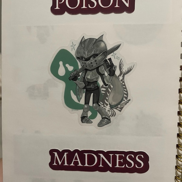 Vee Dandy's World Sticker 3" - Etsy