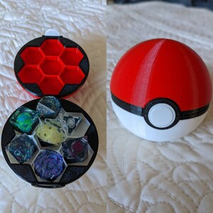 Pokeball Dice Box / GS Ball Premier Ball Ultra Ball - Etsy