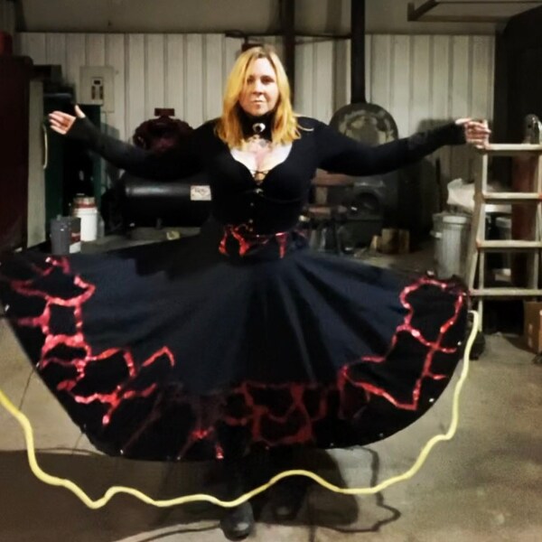 Fire Skirt, Fire Dervish, Fire Ballerina - Etsy