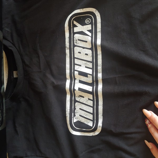 Vintage 'matchbox' Logo Collector Luxury Fit T-shirt Premium ...