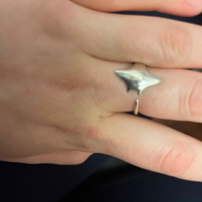 Great White Shark Ring - Etsy