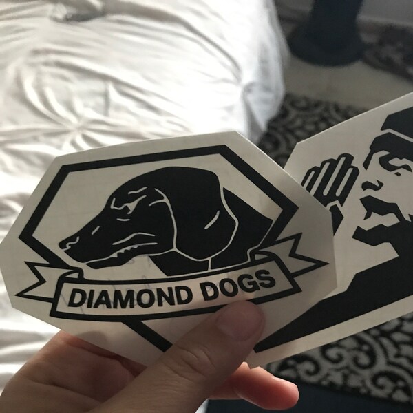 Metal Gear Solid Portable Ops, Logo, Vinyl Decal, Sticker, Bumper ...