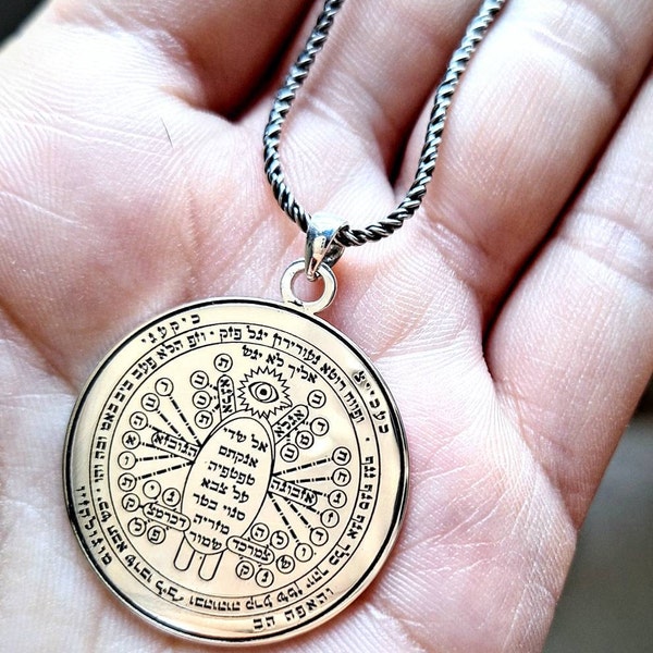 Witchcraft Protection From Evil Amulet Necklace Alchemy Talisman Sigil ...