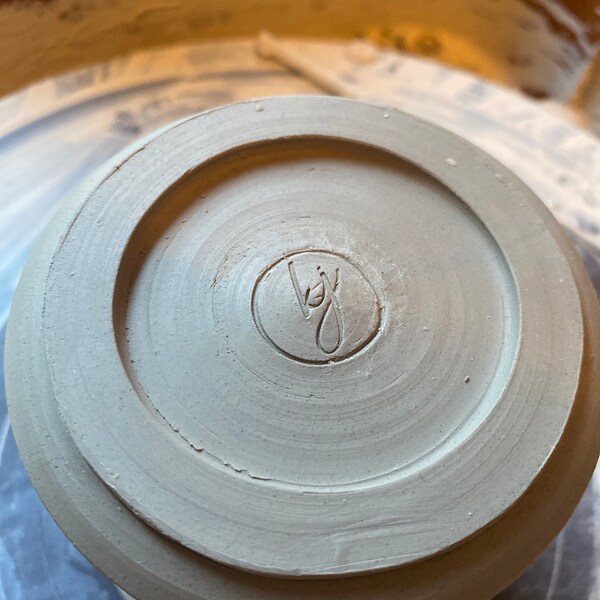 Pottery Signature Stamp, Personalized Clay Stamp, Ceramic Stamp, Custom ...