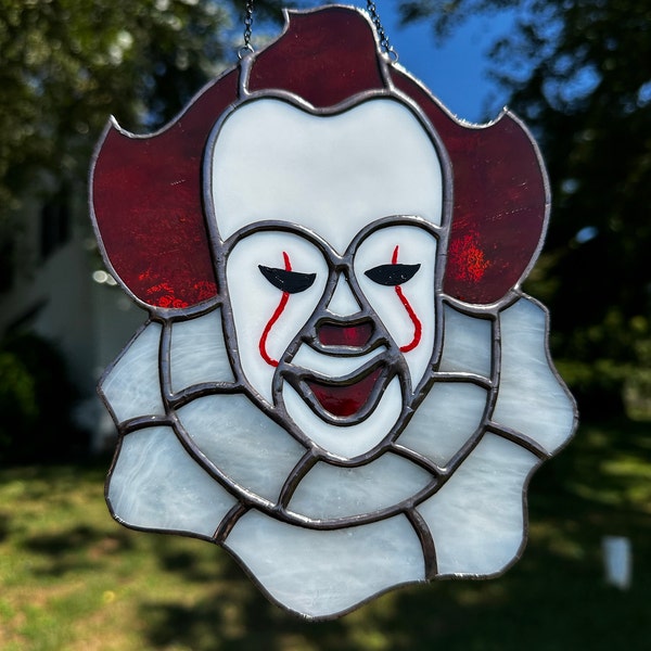 Pennywise "it" Stained Glass Pattern - Etsy
