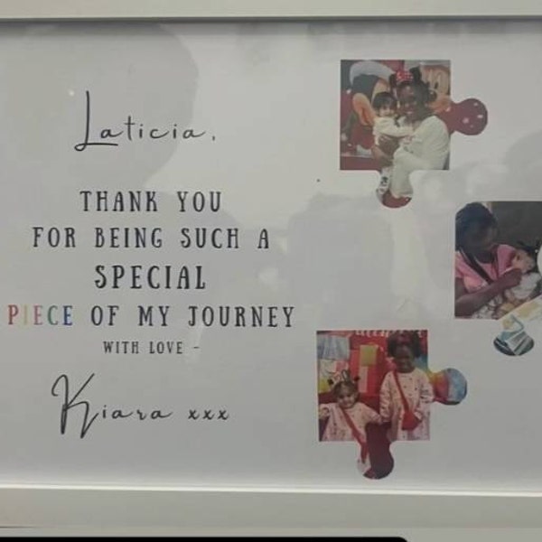 Personalised Teacher Thank You, School Leaver Poster Mentor, Class ...