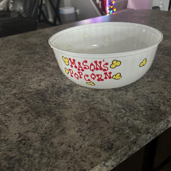 Personalized Snack Bowl/family Snack Bowl/popcorn Bowl - Etsy
