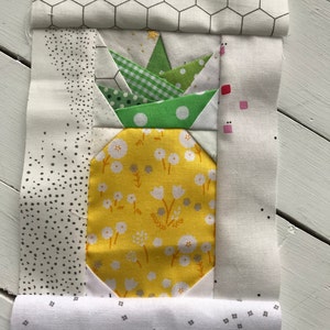 Fresh Pineapple Paper Piecing Pattern, PDF - Etsy
