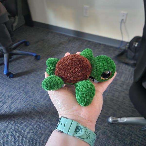 Crochet Rose Turtle Pattern: No-sew Amigurumi (PDF Pattern) - Etsy