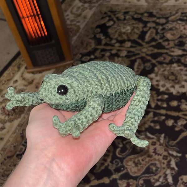 Realistic Crochet Tree Frog Pattern (digital Download) - Etsy