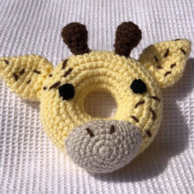 CROCHET PATTERN Doughnut Buddy Giraffe PDF Crochet Pattern - Etsy