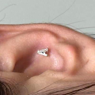 Straight Post Huggie Earrings Straight Post Hoops Small Hoop Earrings ...