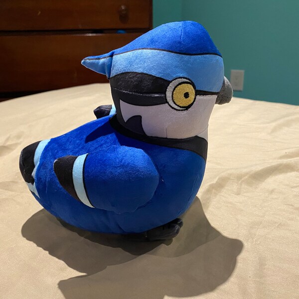 The Owl House Inspired Flapjack Palisman Plush Keychain Cardinal Bird ...