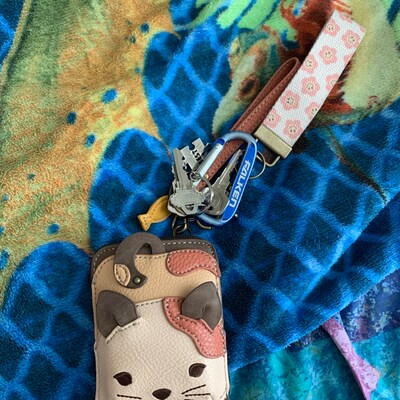 Cat Credit Card Holder Wallet Wristlet Cat Bag Cat Mom - Etsy