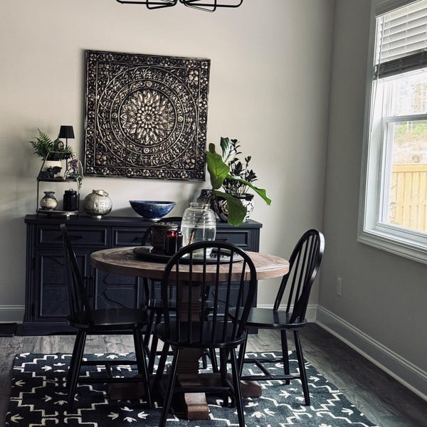 Indian Hand Braided Oval Jute Rug Beige White With Black Design Rug ...