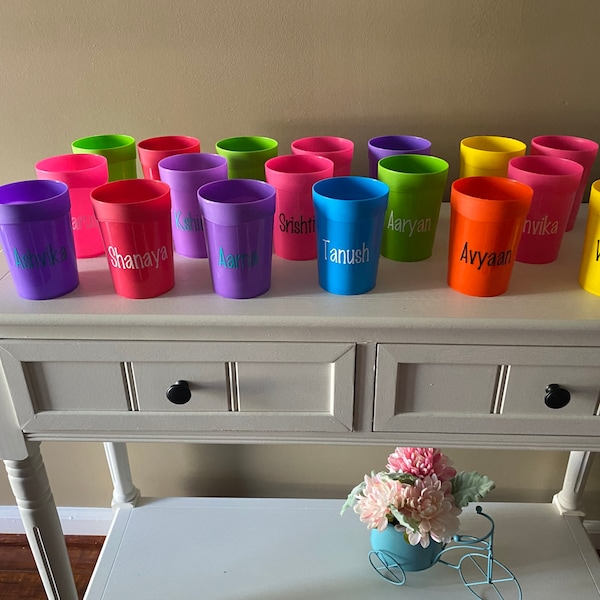 Kids Personalized Tumblers / Custom Kids Cups / Kids Cups / Reusable ...