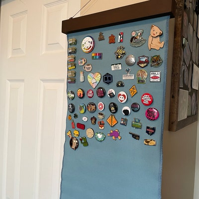 XL Wall Hanging for Enamel Pin Display - Etsy