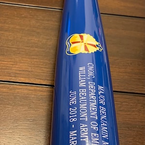 Custom Full Color Logo Baseball Bat - Etsy