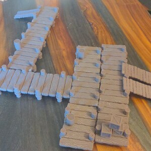 Dnd Barricades, Gaming Miniatures, Unpainted, Warhammer - Etsy