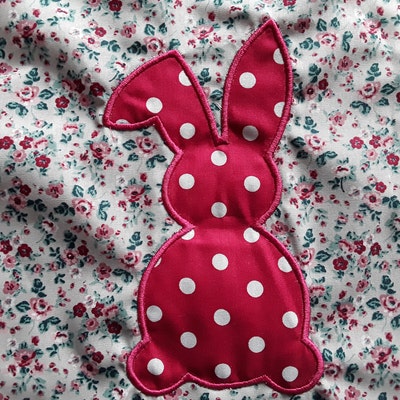 Instant Download Easter Bunny / Rabbit Applique Machine Embroidery ...