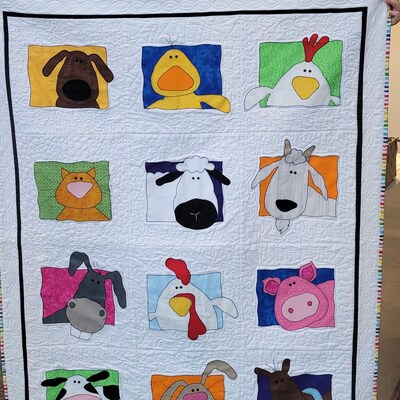 Amy Bradley Designs Animal Whimsy Quilt Pattern - Etsy