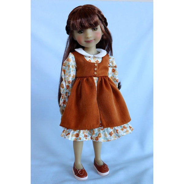 Sewing Pattern "coline" for Ruby Red Fashion Friends and Little Kidz ...