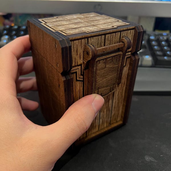 RPG Dnd Dice Box. Laser Cut Files for Dnd Dice, Miniature & Card ...