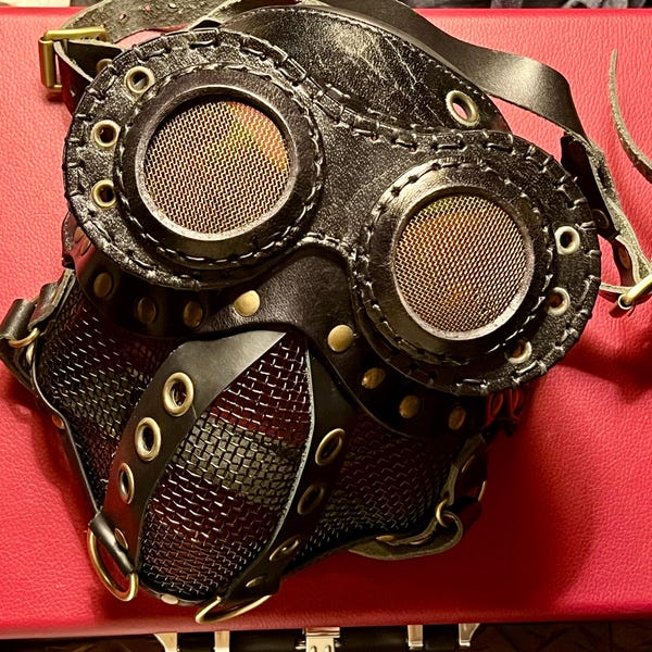 Leather Rectangle Pouch Large for Phones Cosplay Ren Faire Sca Larp ...