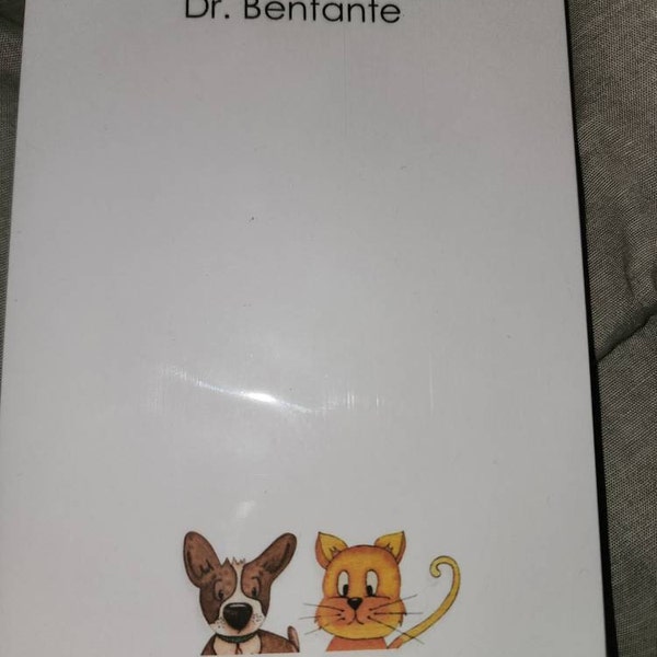 Veterinarian Notepads, Vet Graduation Gift, Veterinarian Technician ...