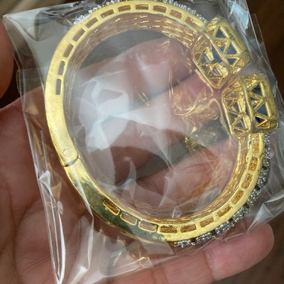 Hand Painted Multi Enameled Bangles Designer Handmade Multi Color Kada ...