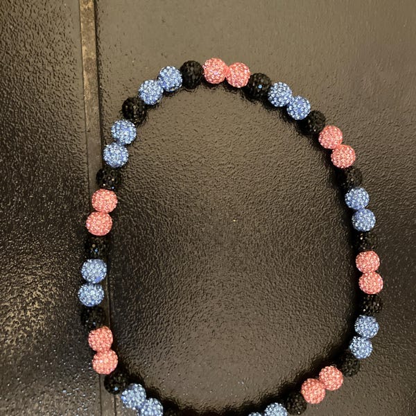 CUSTOM Rhinestone Necklace & Bracelet, Team Drip, Sparkle Necklace, MLB, Acuna, Harper, Ncaa ...