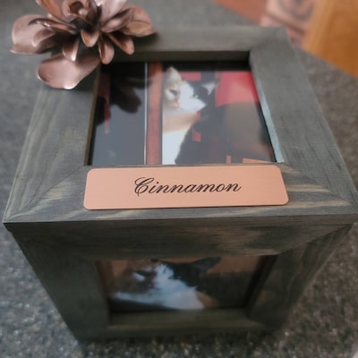 Engraved Solid Brass Plate Picture Frame Art Label Name Tag 2-1/2 X 1/2 ...