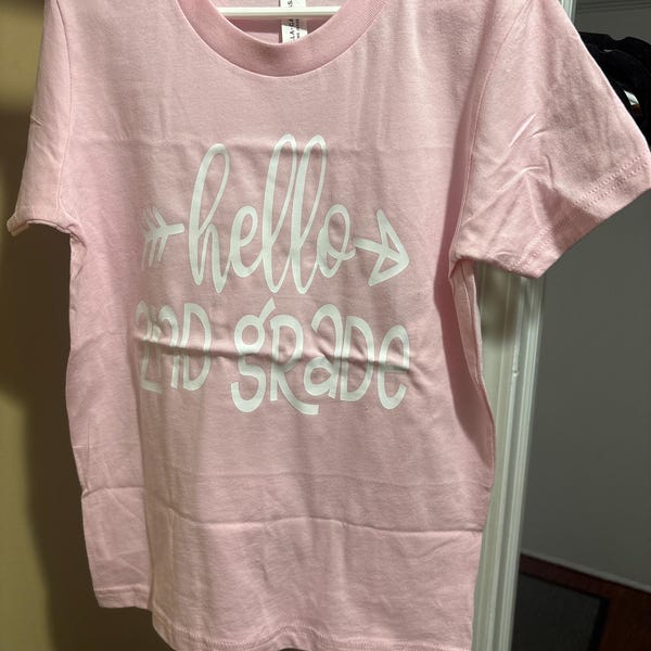 9 is Fine Shirt With Heart Accents Girl's Birthday Tie Dye Solid Color ...