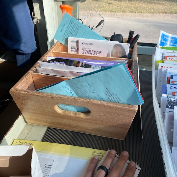 USPS Ultra Light Letter Carrier Divider Tray, Regular - Etsy