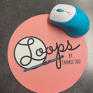 Custom Photo Round Mousepad Personalized Mouse Pad Photo Printed on ...