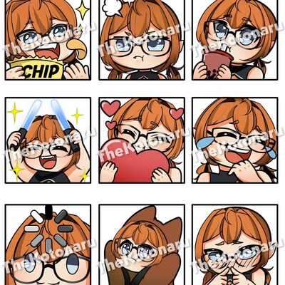 Custom Twitch Emotes, Animated Emotes, Vtuber Emotes, Kick Emotes, Sub ...