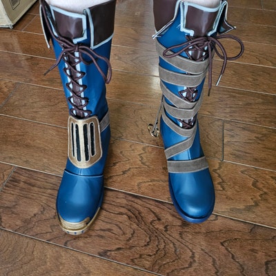 Made to Order Custom Made Hand Made Spider-punk Shoes Punk Hobie Brown ...