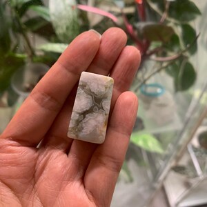 Druzy White Agate Towers - Etsy