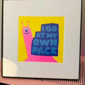 Risograph Mini Print // 3 Colour // SUN - Etsy