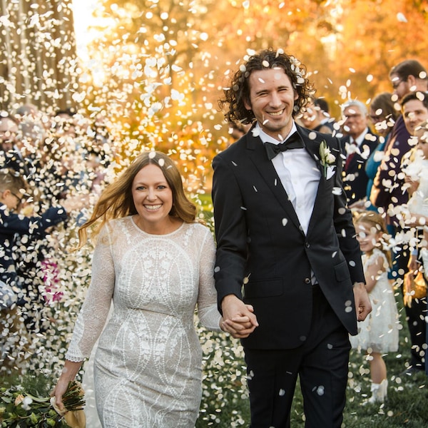 Biodegradable Wedding Confetti: Rice Paper Circle Confetti for Events ...