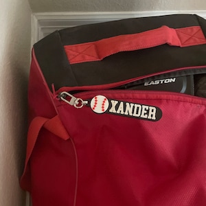 Baseball Personalized Keychain / Keyring / Bag Tag / Name Tag 3D ...