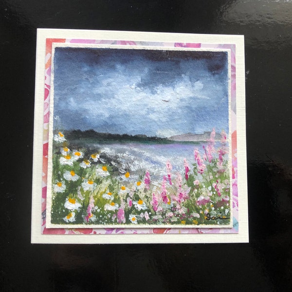 Landscape Litter Art Craft Local Unique Nature Flower Original ...