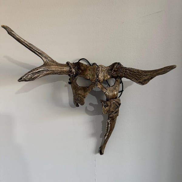 Bronze Leviathan Cross Mask - Etsy