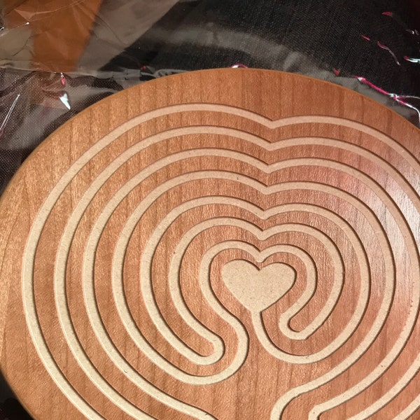 CLASSICAL ACRYLIC 6" Labyrinth, Calming, Problem Solving, Meditational ...