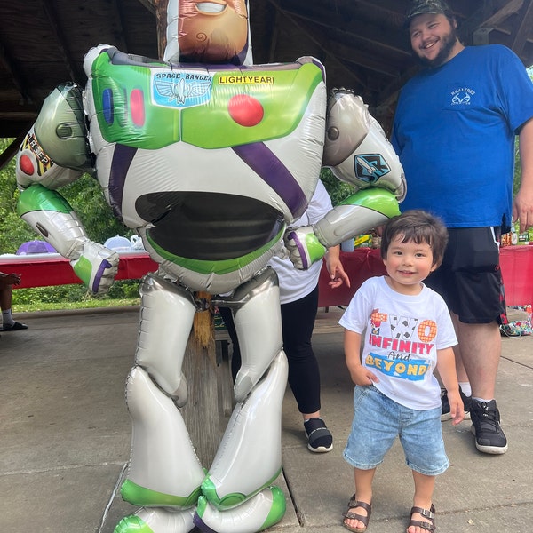 62" Buzz Lightyear Balloon, Toy Story Balloon, Birthday Party, Disney ...