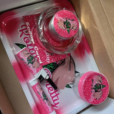 Rolling Pretty Rolling Tray Set 6pc - Etsy