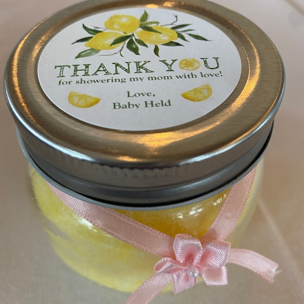 Lemon Thank You Stickers, Lemon Stickers, Lemon Bridal Shower Stickers ...