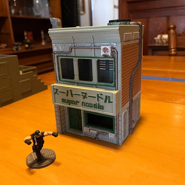 Super Noodle Restaurant Building Miniatures Terrain for Modern, Pulp ...
