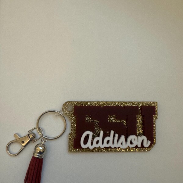Personalized College Name Tag | College Acceptance | Gift | Grad ...