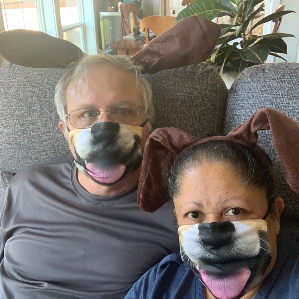 Choose Your FUNNY MASKS With 2 Filters Optional. Nose Wire Included ...